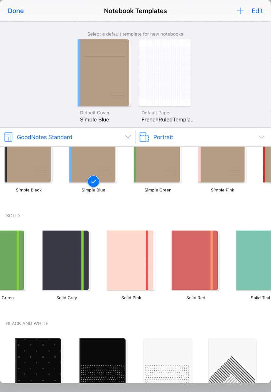 New Year, New Digital Bullet Journal Notebook - Setting Up In GoodNotes