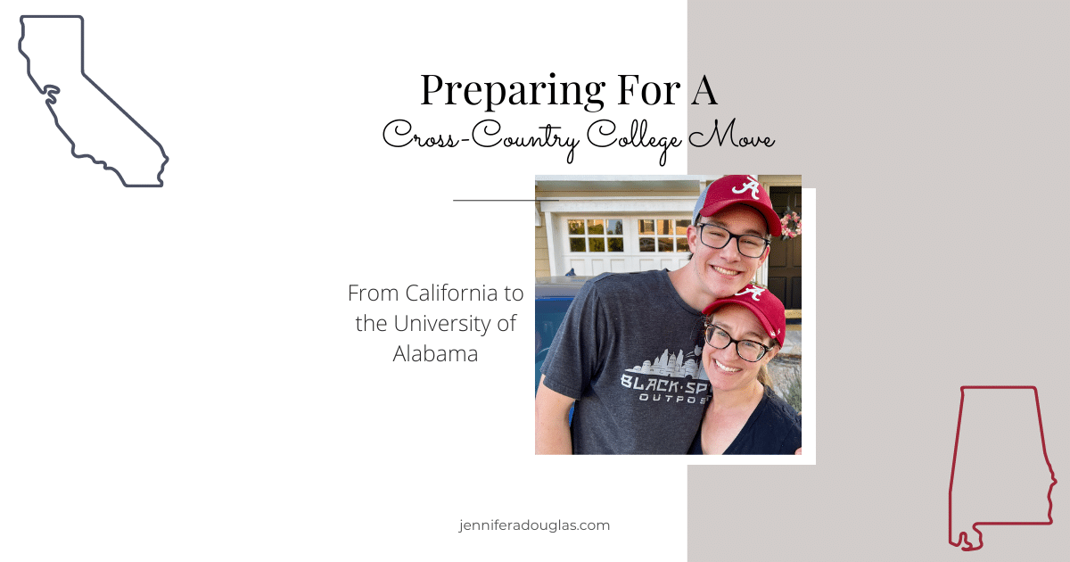 Preparing for a Cross-Country College Move